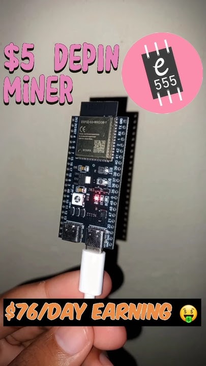 This $5 DePIN Device Earns Me $76/Day! #shorts #esp32 #entropy - YouTube