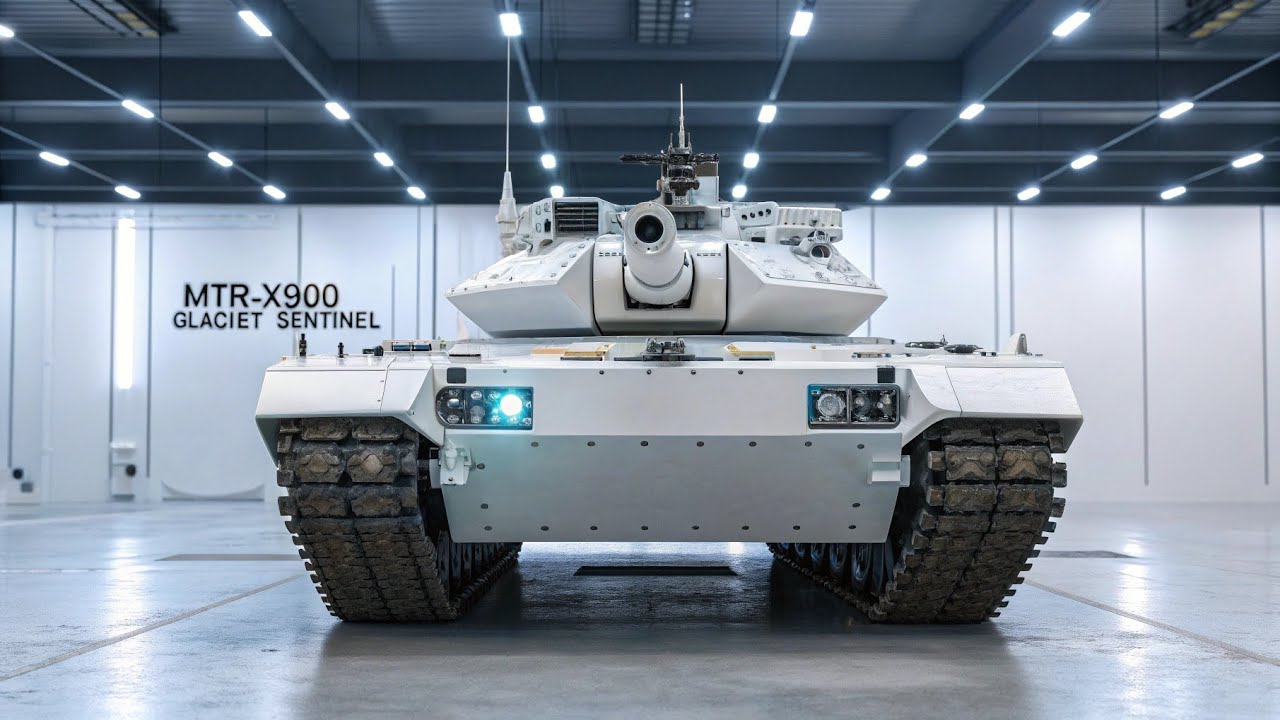 MTR-X900 “Glacier Sentinel” | Futuristic Snow White American Military ...