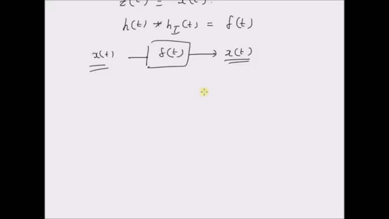 Invertible LTI system - YouTube
