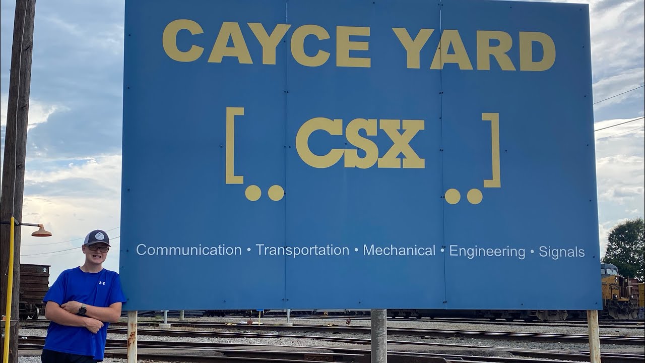 CSX Trip To Cayce Yard And Exploration With EMD Units and Badly Burned MP15AC On July 15th, 2023 ...