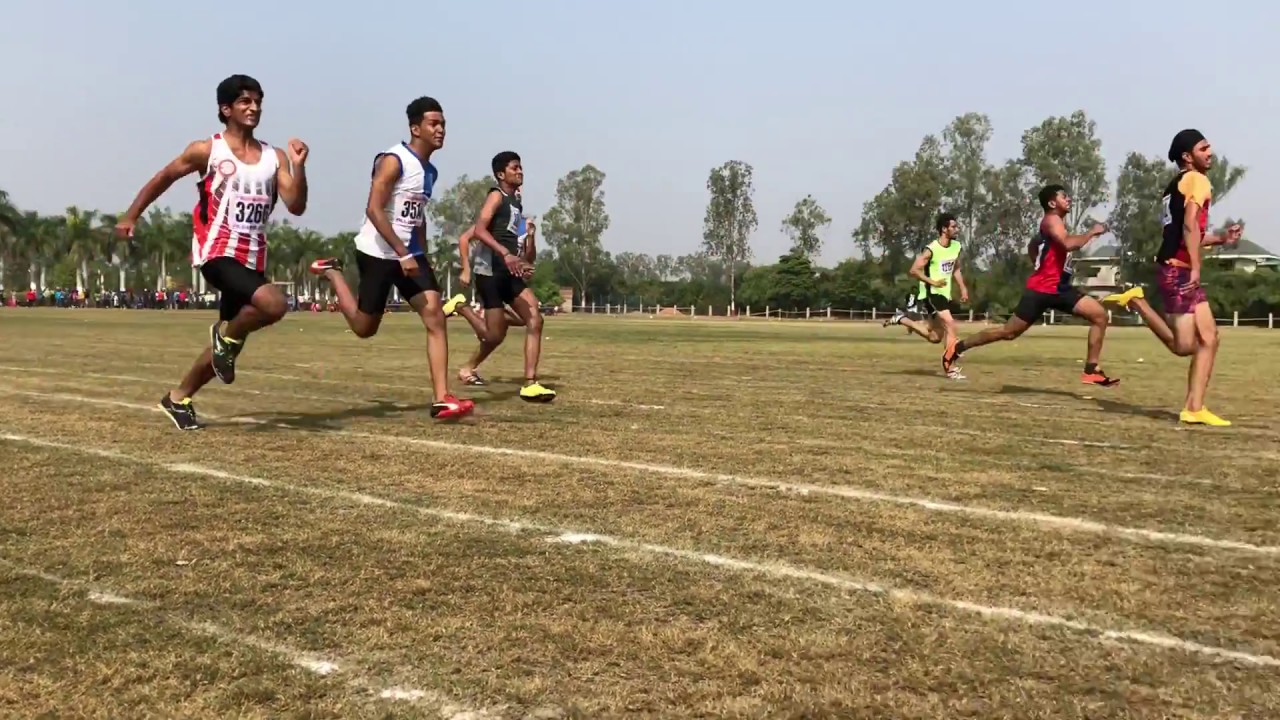 CBSE Nationals 2017-2018 100m U19 Semi Finals. - YouTube