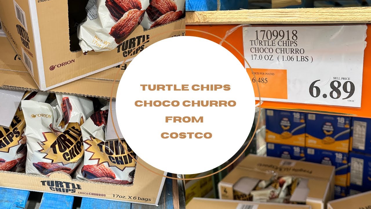 Turtle Chips Choco Churro flavor from Costco - YouTube