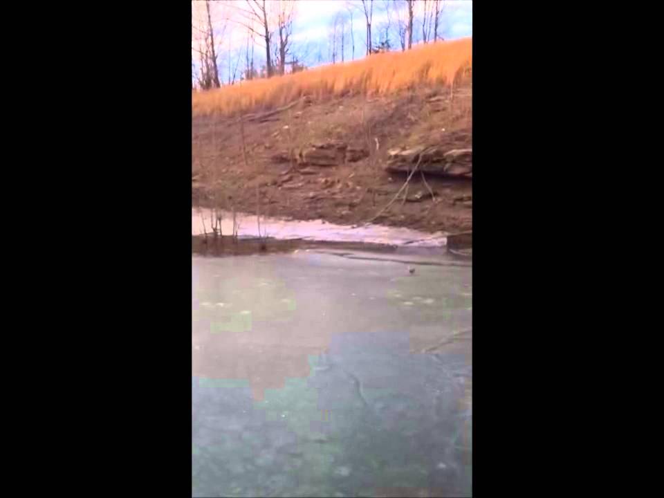 Conley Bottom's Houseboat Holler "Frozen" on Lake Cumberland - YouTube