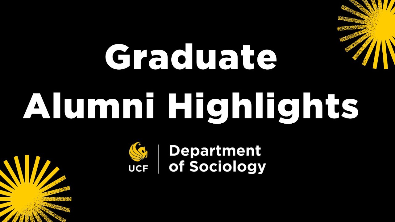 Graduate Alumni Highlights - YouTube