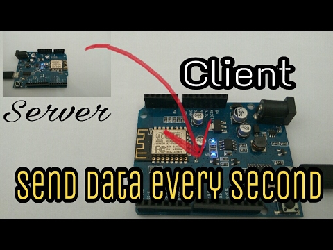 How To #9. Wemos D1 | Send data to Client every second | esp8266 | Wifi ...
