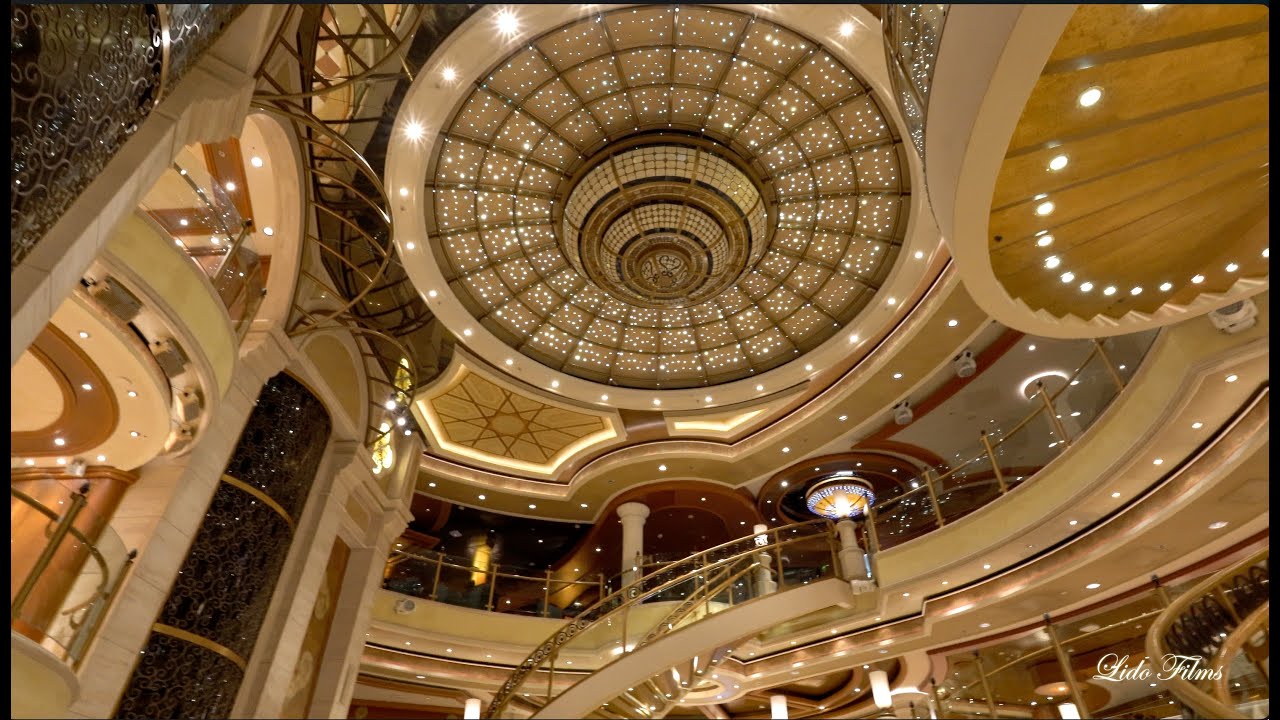 Amazing Crown Princess Cruise Ship Tour' 2025 / Enjoy the Gorgeous ...