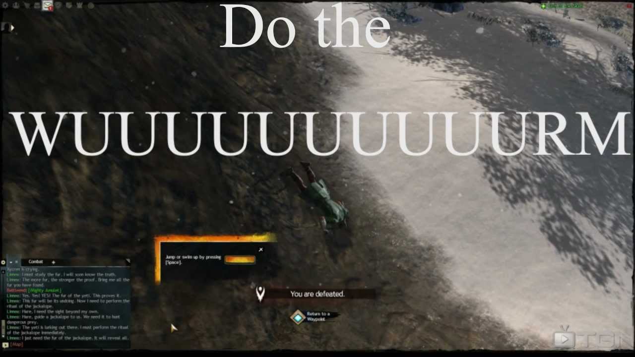 Guild Wars 2 - DO THE WORM - Dancing in GW2. - YouTube