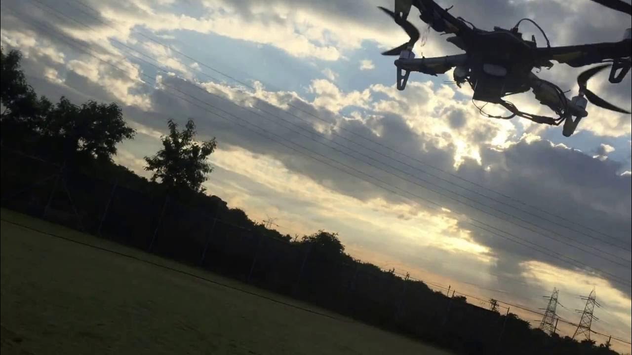 Custom Quadcopter with Arduino Nano and NRF24L01 Flight Test #2b (Pass ...