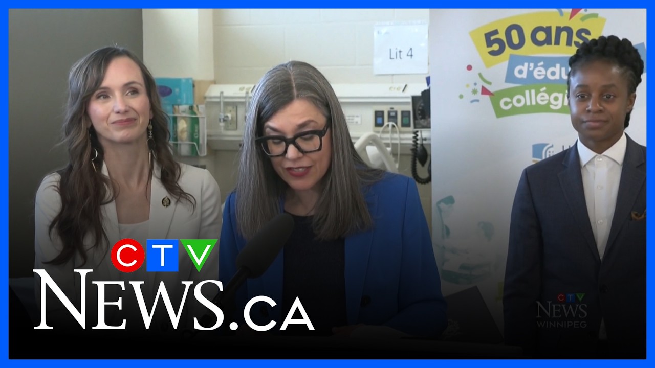 Province adding French-language nursing seats - YouTube