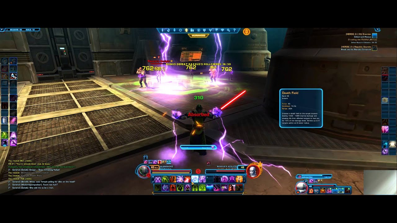 SWTOR Lord Raxxus kill - Weekly Mission #BuildYourAllianceContest # ...