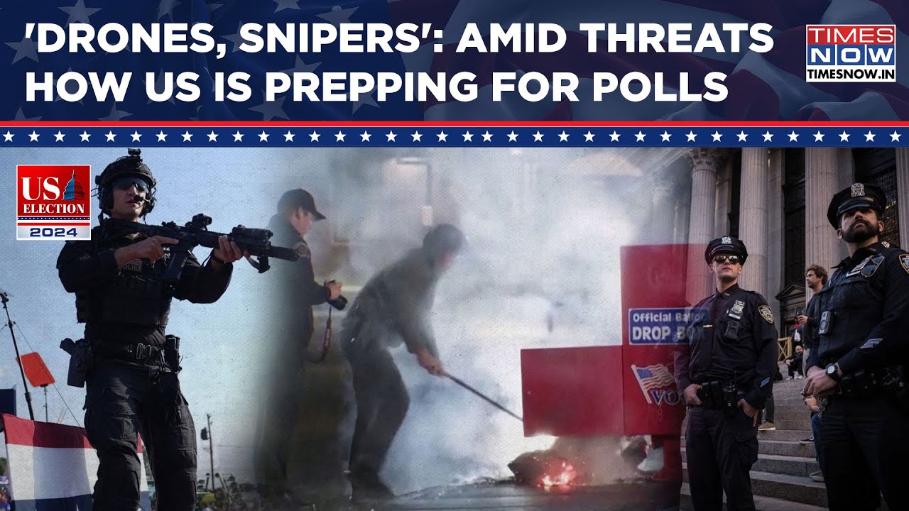 Trump VS Harris: Drones, Snipers Deployed? Amid Threats US Prepared For ...