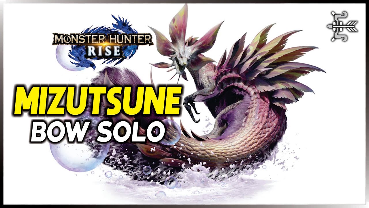 Monster Hunter: Rise Demo - Mizutsune Solo (Bow) - YouTube