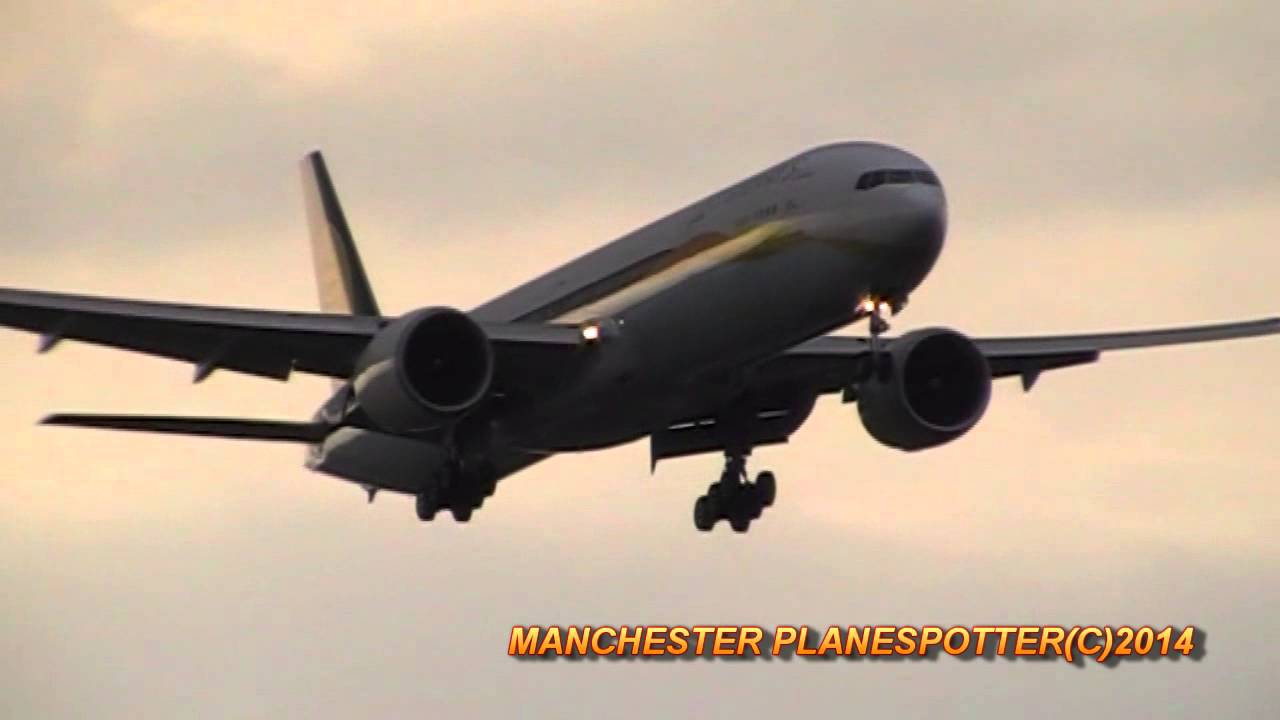 Jet Airway Boeing 777 VT-JEL On 9W118 Landing At London Heathrow ...