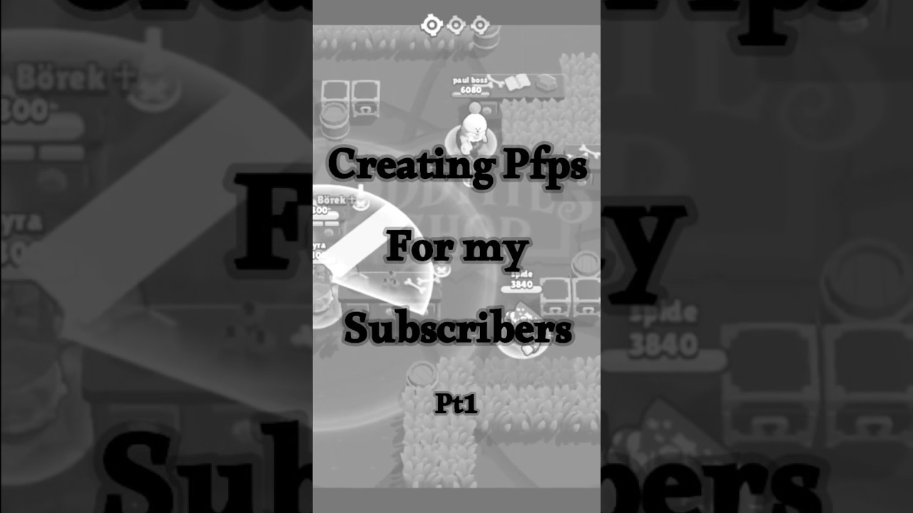 Creating Pfps for my Subs #brawlstars #brawlstarsgame #brawlstarsshorts - YouTube