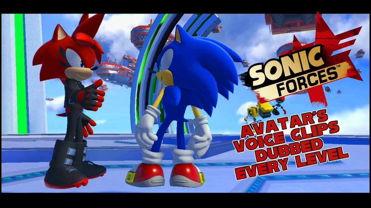 SONIC FORCES - Avatar Voice Clips [Dubbed Every Level] - YouTube