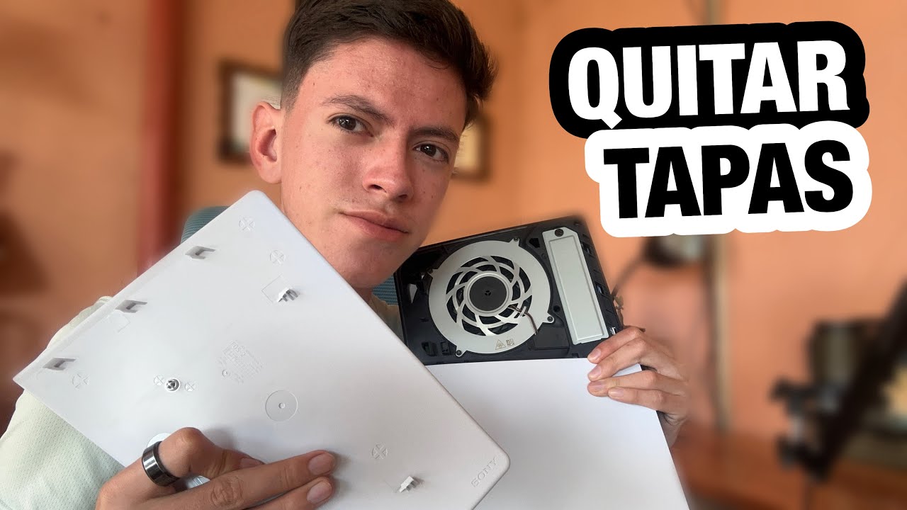 COMO QUITAR LAS TAPAS DE LA PS5 SLIM (CARCASAS) SUPER FACIL Y RAPIDO - YouTube