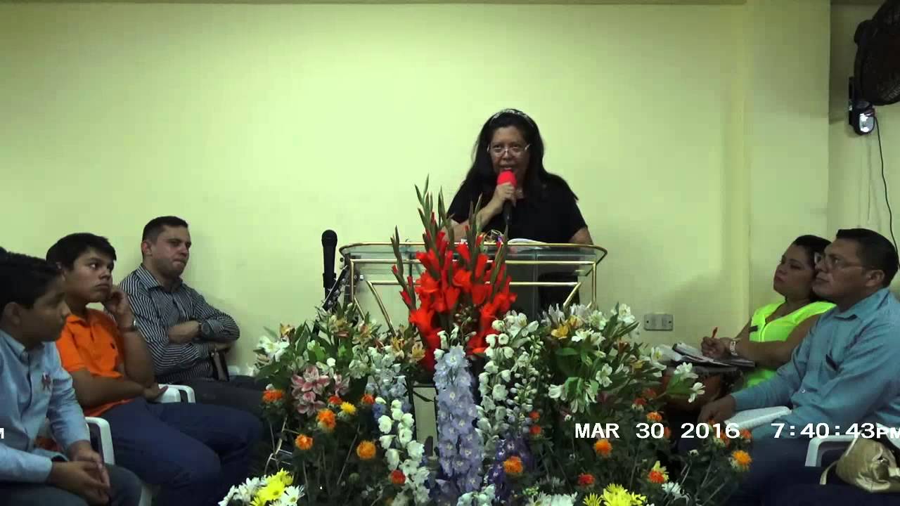 pastora rosa idalia 30-3-16 parte 1 - YouTube