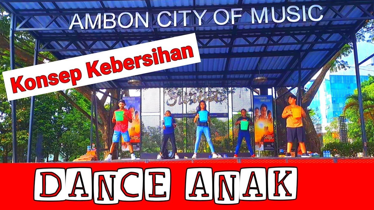 Dance Anak Konsep Kebersihan | Versi Latihan - YouTube