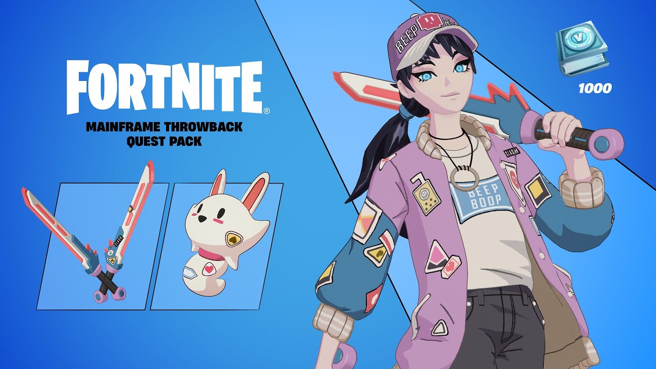 Mainframe Throwback Quest Pack Review | Fortnite - YouTube