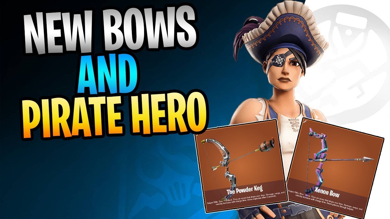 FORTNITE - New Pirate Hero Buccaneer Ramirez, Dino Jess, Flintlock And ...