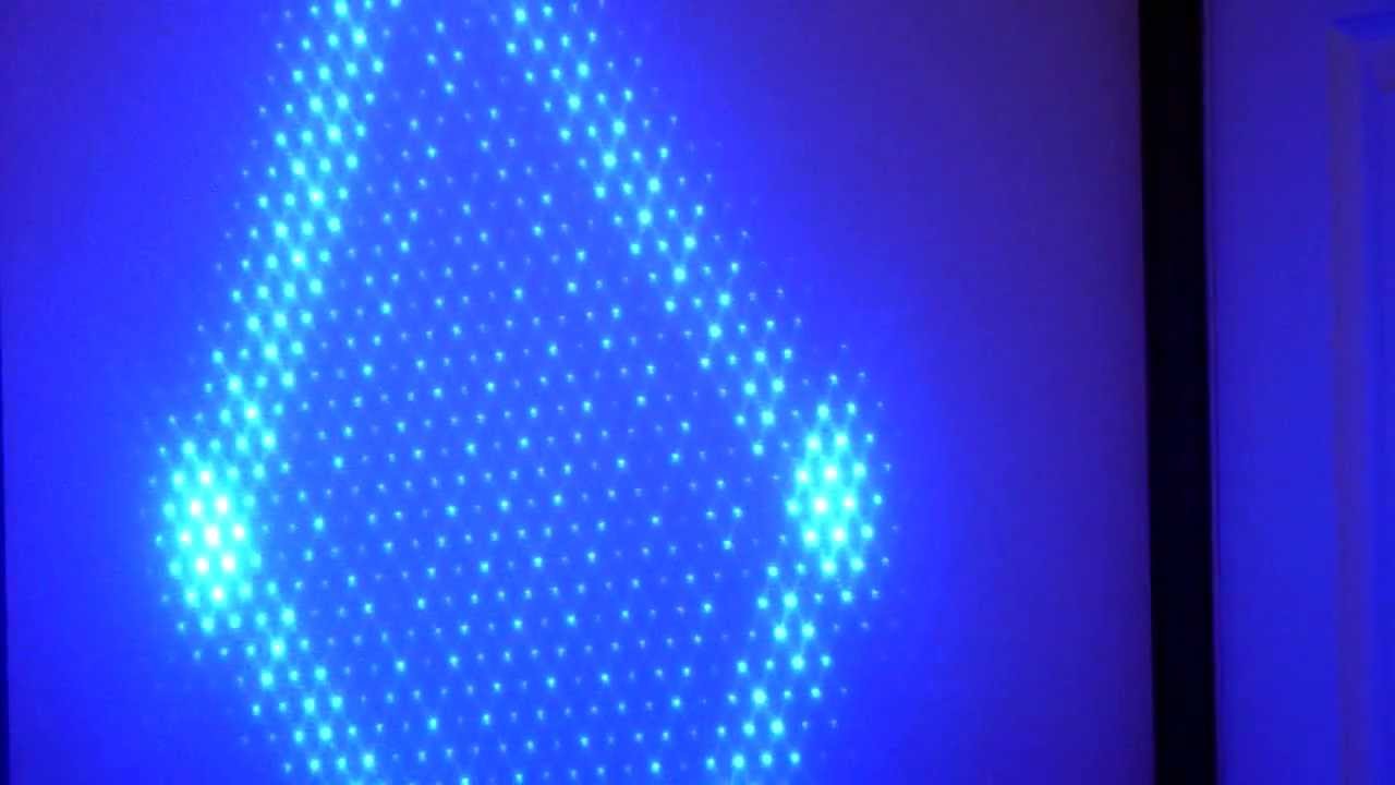Wicked Lasers Spyder 3 Arctic + Diffraction Gratings - YouTube