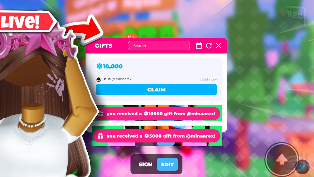 Minaarex DONATED ME 30K+ ROBUX!!? - YouTube