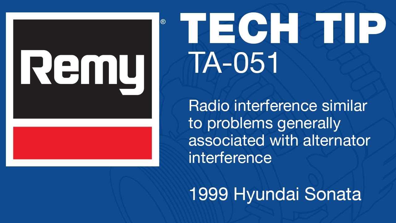 TA-051: Radio interference similar to problems generally associated ...