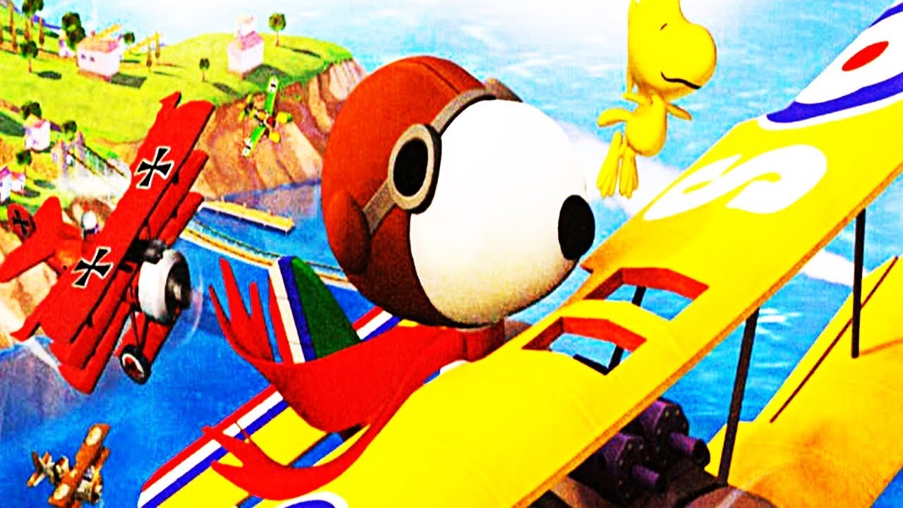 Snoopy vs the Red Baron - PS2 - YouTube