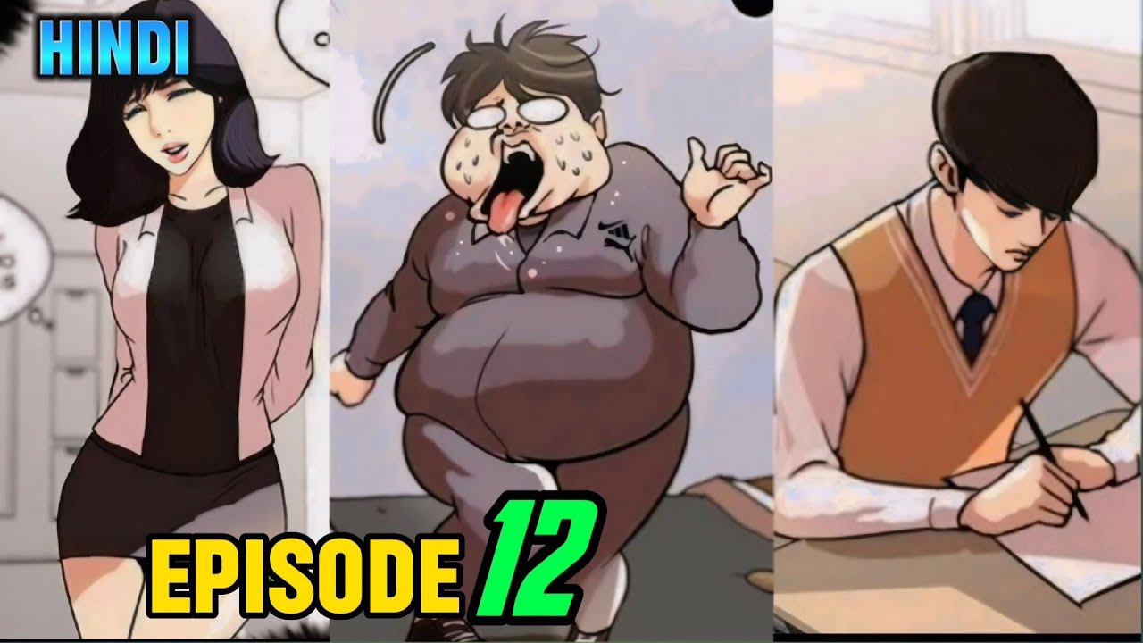 Hyunsuk top in class | Lookism season 2 | episode 12 in hindi | chapter ...