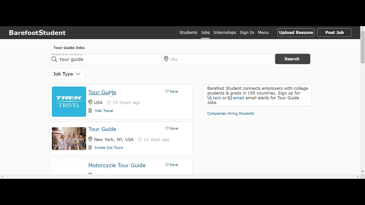 Hiring Tour Guide Nationwide - Trek Travel - YouTube