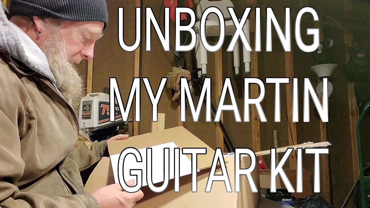 Unboxing My Martin Guitar Kit - YouTube