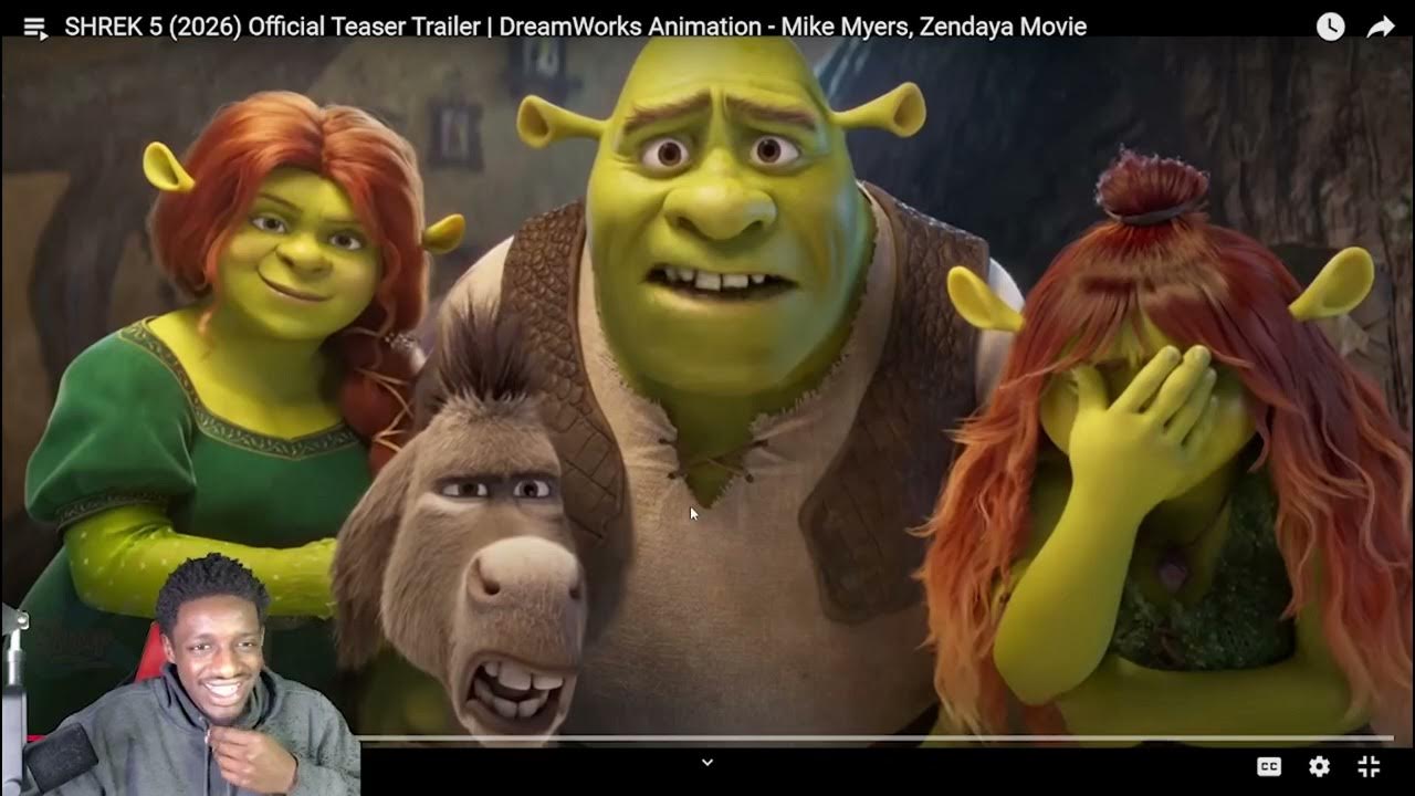 SHREK 5 Official Teaser Trailer Reaction - YouTube