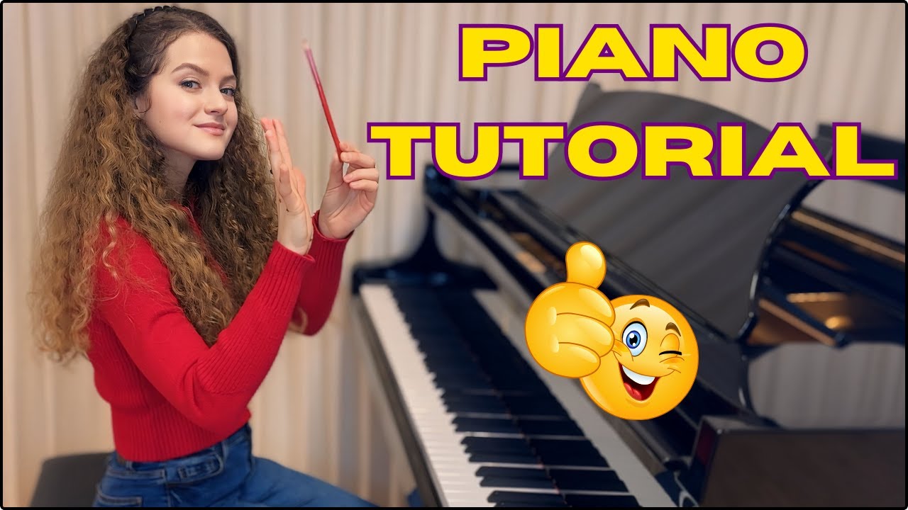 Exercises for the correct hand position. Piano Tutorial for Beginners ...