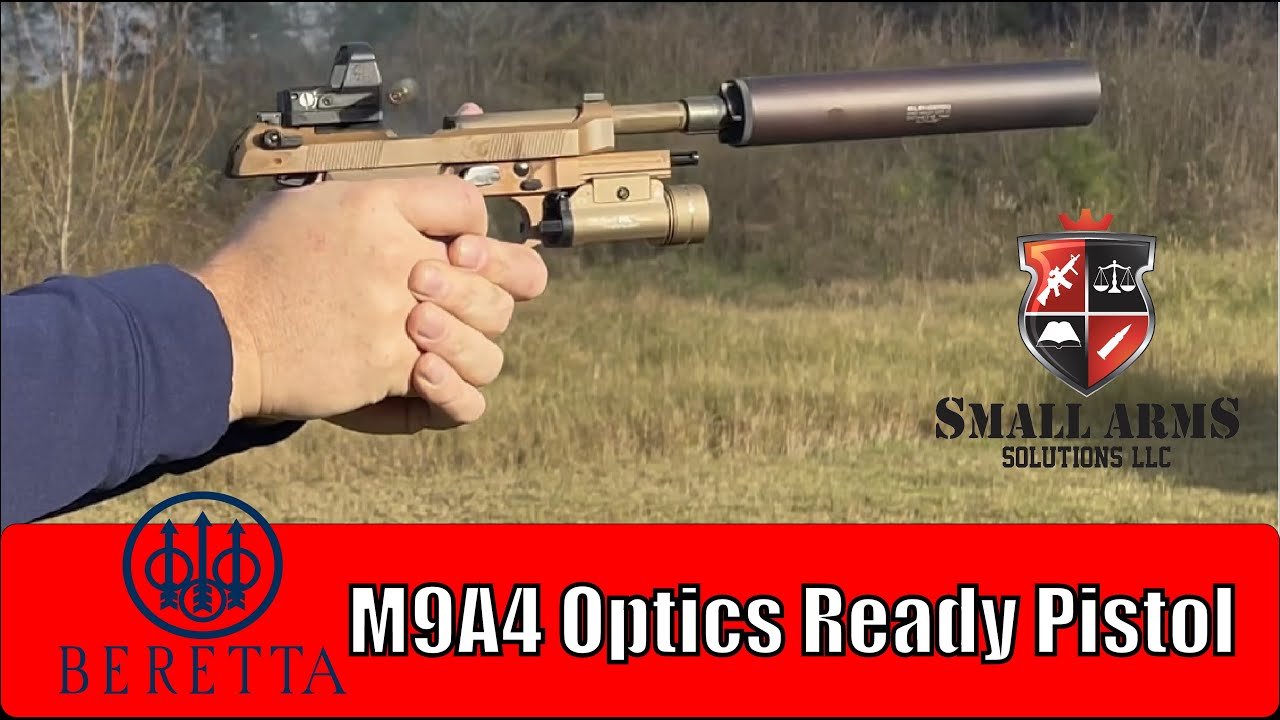 Beretta M9A4 Optics Ready Pistol - YouTube