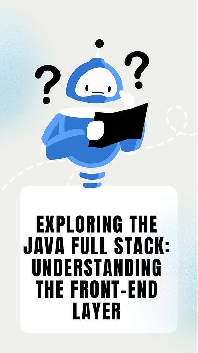 Java Full Stack Frontend Layer Explained Javaprogramming Javafullstack Frontend Youtube