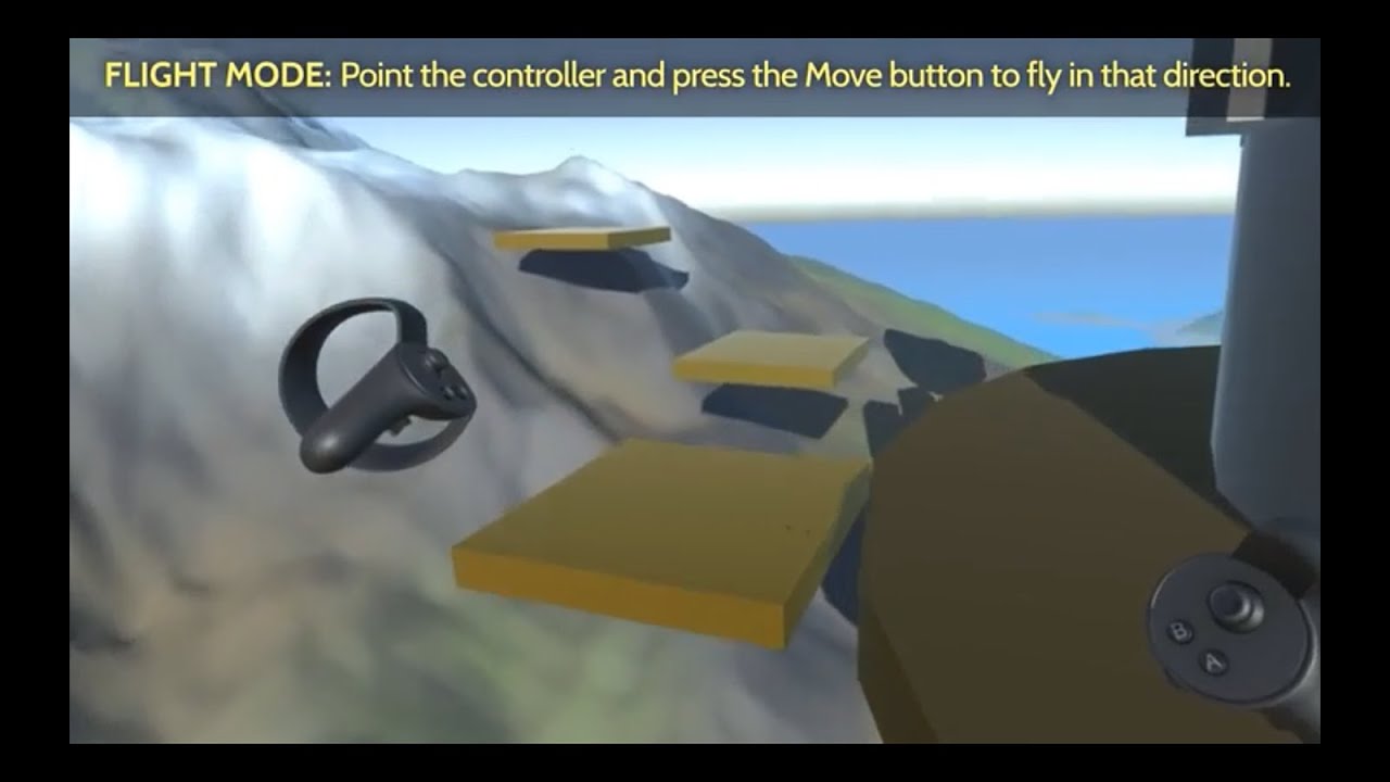 VR Touch Movement System for the Oculus Touch - YouTube