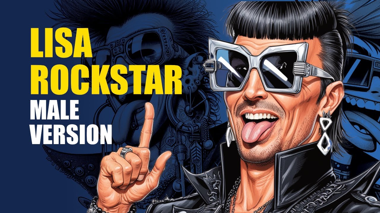 LISA ROCKSTAR MALE VERSION - [Official Music Video], Parody cover - YouTube