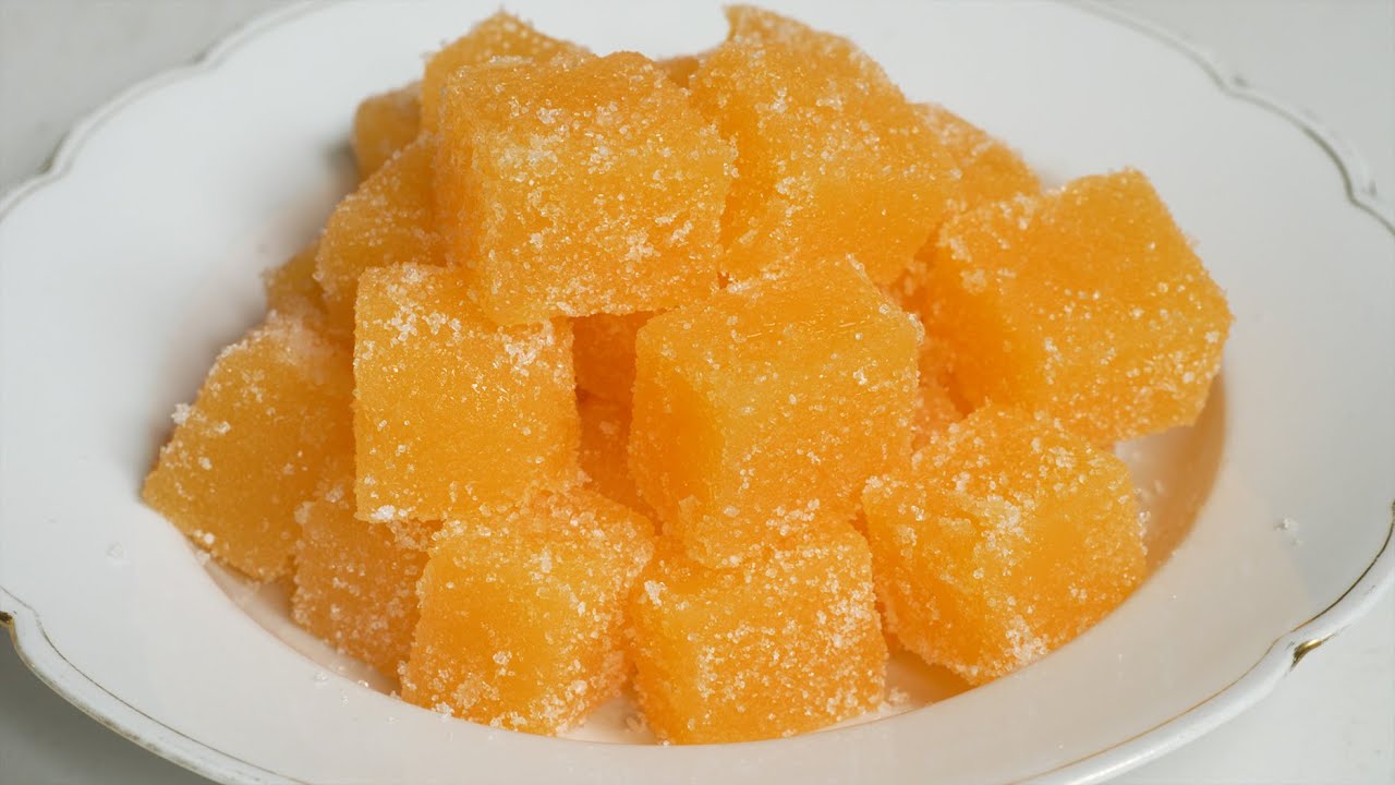 How to Make Authentic Orange Turkish Delight at Home | Lokum Recipe ...
