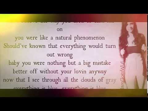 Everything is blue Official song by Alicon Perrie - YouTube