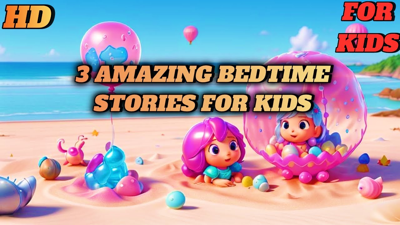 3 New Bedtime Stories Collab Videos | Bedtime Stories for Kid | Moral ...