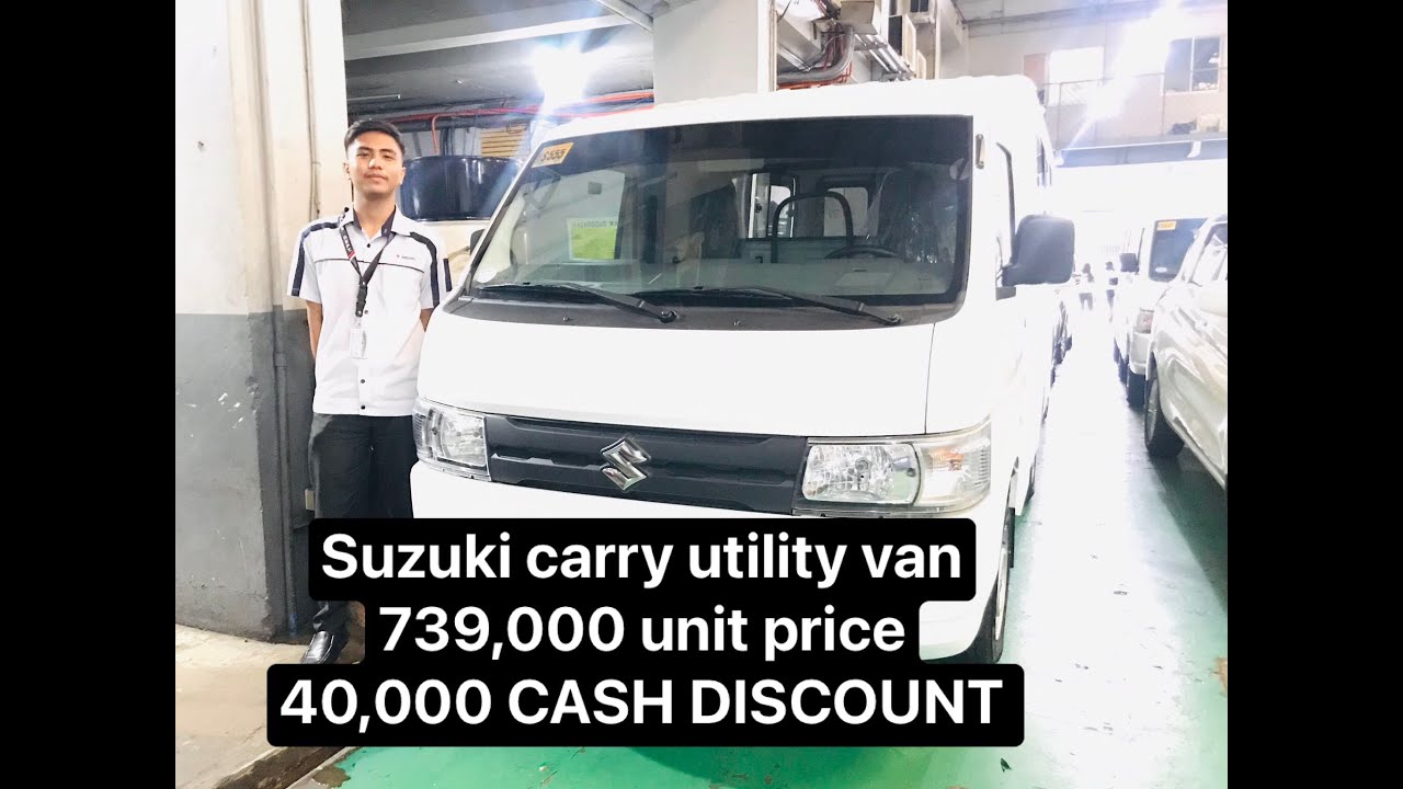 Suzuki carry utility van with best deal for cash payment. # ...