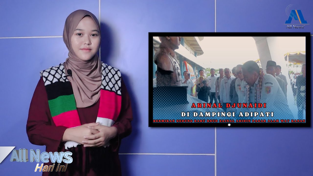 Arinal Djunaidi Resmikan Gedung Baru RSUD ZAPA Way Kanan - YouTube