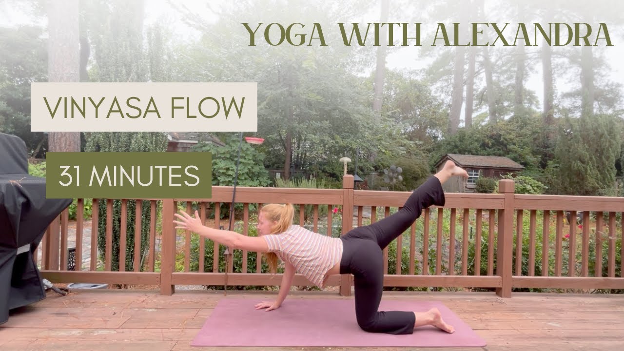 31-Minute Vinyasa Flow Yoga | Strength, Breath & Balance - YouTube