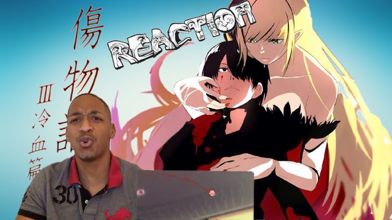 Kizumonogatari lll - Koyomi Araragi vs Kiss Shot REACTION - YouTube