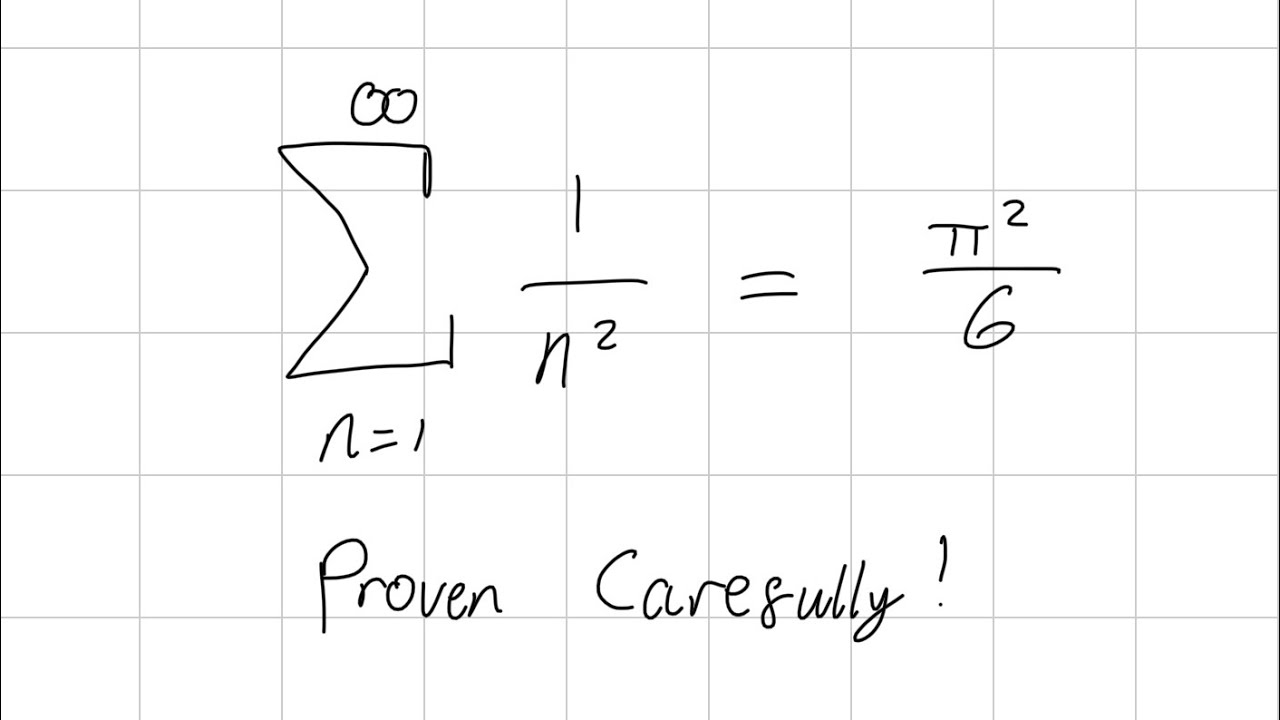 Proof Of The Basel Problem - YouTube