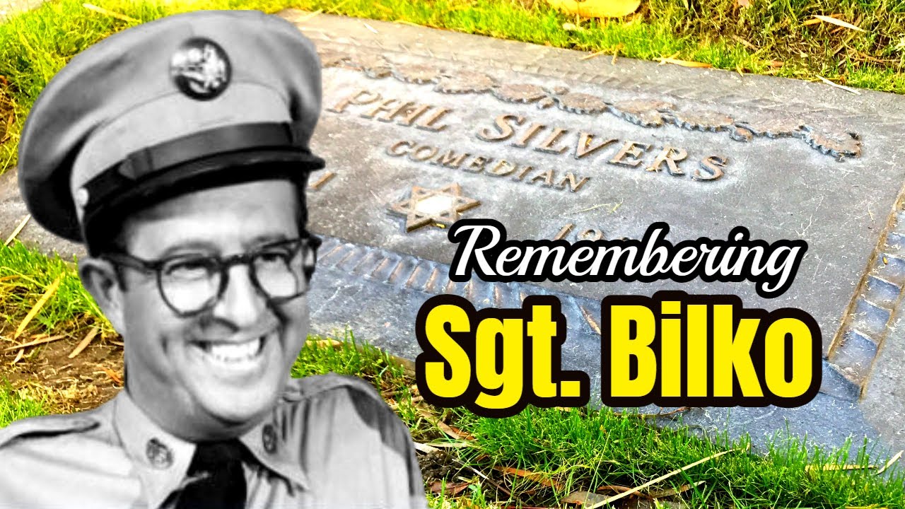 Famous Grave Of Actor PHIL SILVERS - SGT. BILKO TV Show - YouTube