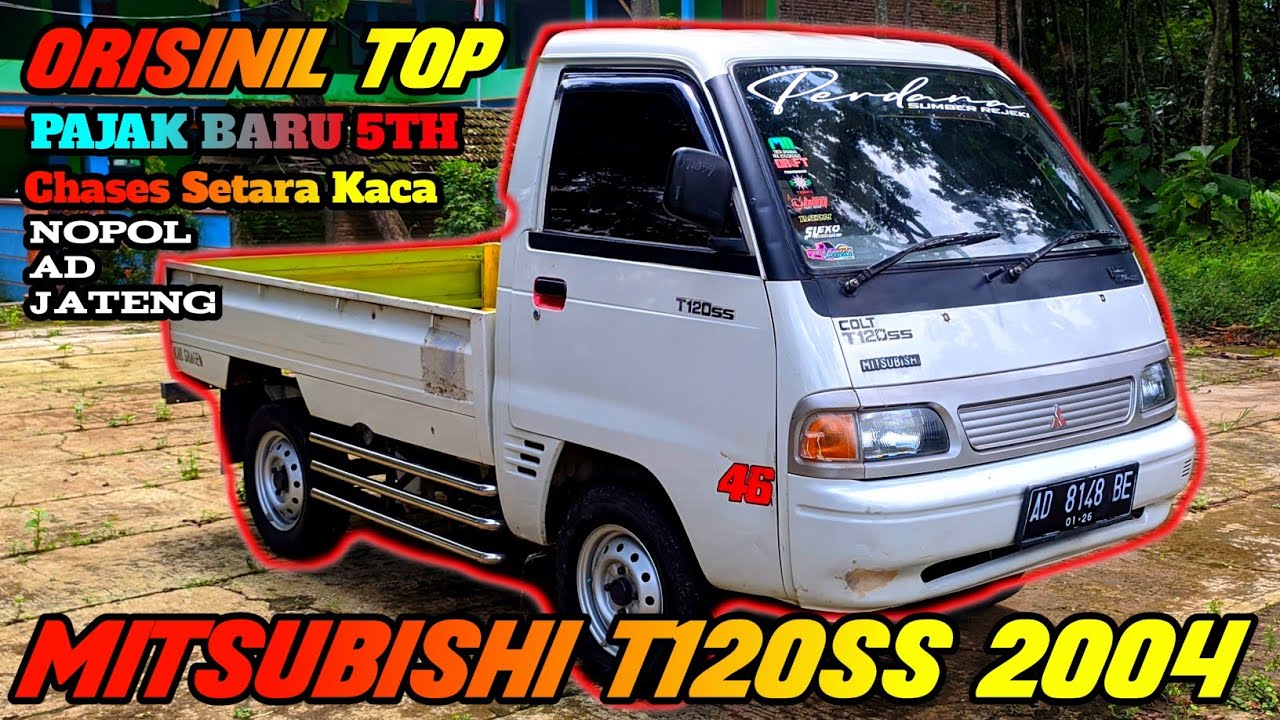 DI JUAL MITSUBISHI T120SS PICKUP ORISINIL TAHUN 2004 | NOPOL JATENG ...
