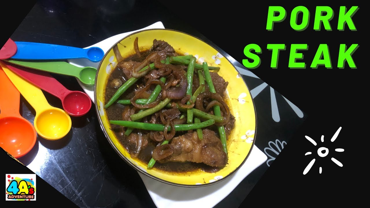 Healthy PORK STEAK | Pork Steak | Easy Pork Recipe with Vegetable ...