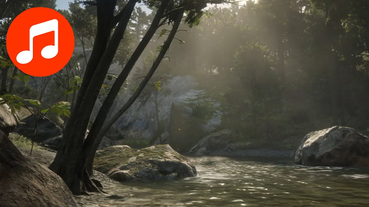 RED DEAD REDEMPTION 2 Ambient Music 🎵 By The River (RDR2 Soundtrack ...