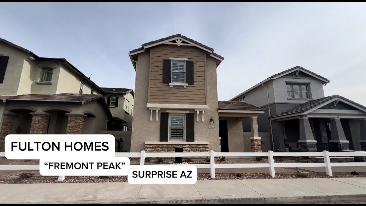 Model - "Fremont Peak" - Fulton Homes - Surprise Az @ Prasada - YouTube
